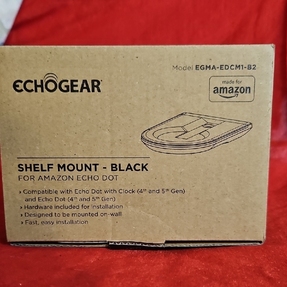 Amazon | Storage & Organization | Echogear Black Shelf Mount Amazon ...
